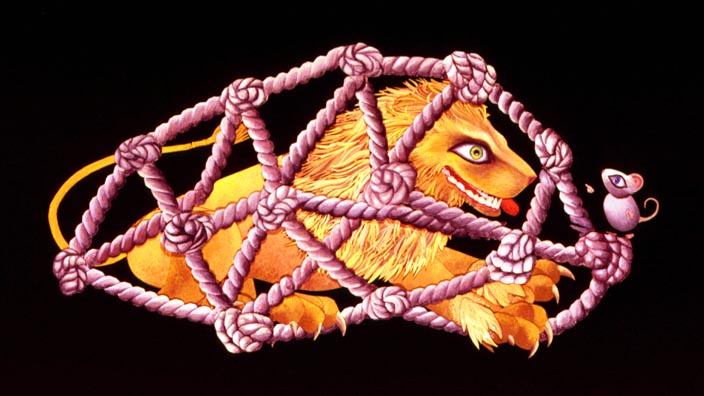 Le lion et la souris by Evelyn Lambart - NFB